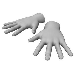 Hand 3D Models for Download | TurboSquid