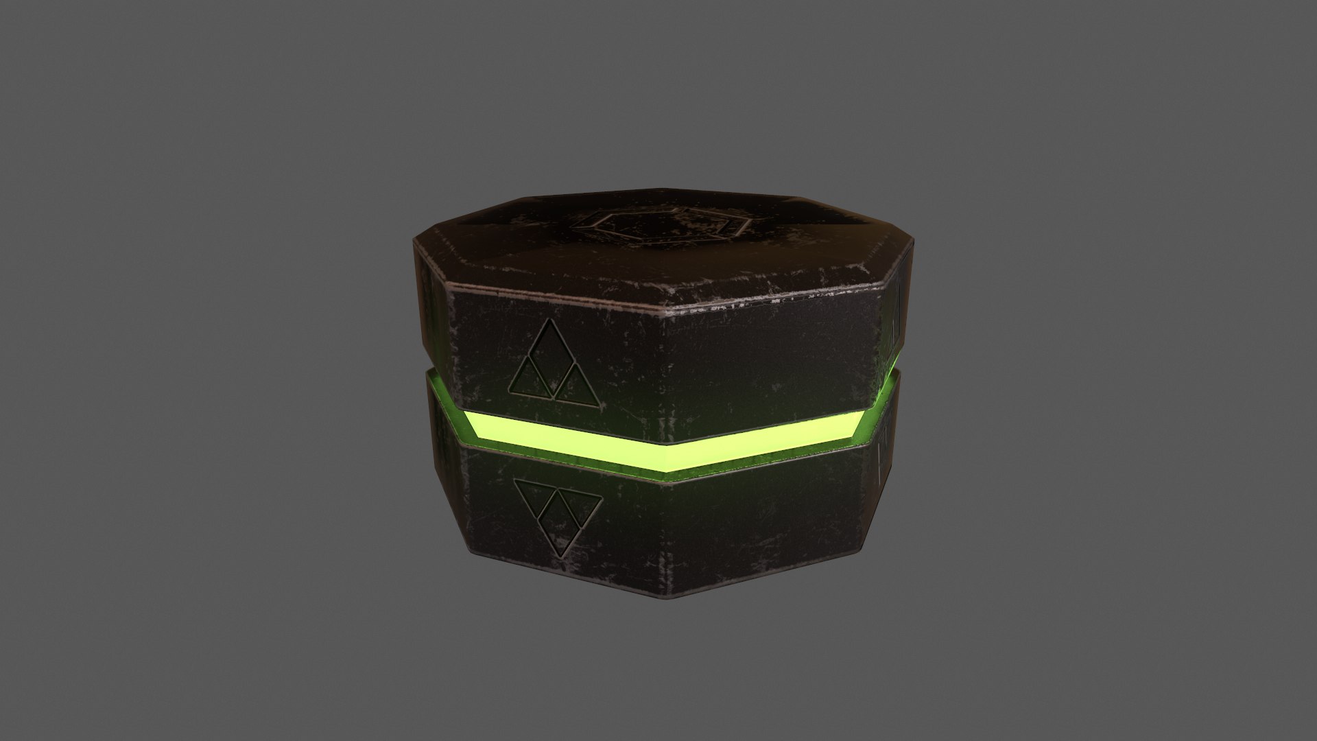 3D SCi-Fi Octa-box Model - TurboSquid 1745857