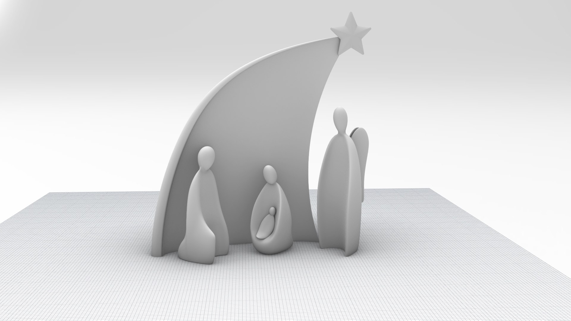 Nativity Scene Model - TurboSquid 1996671