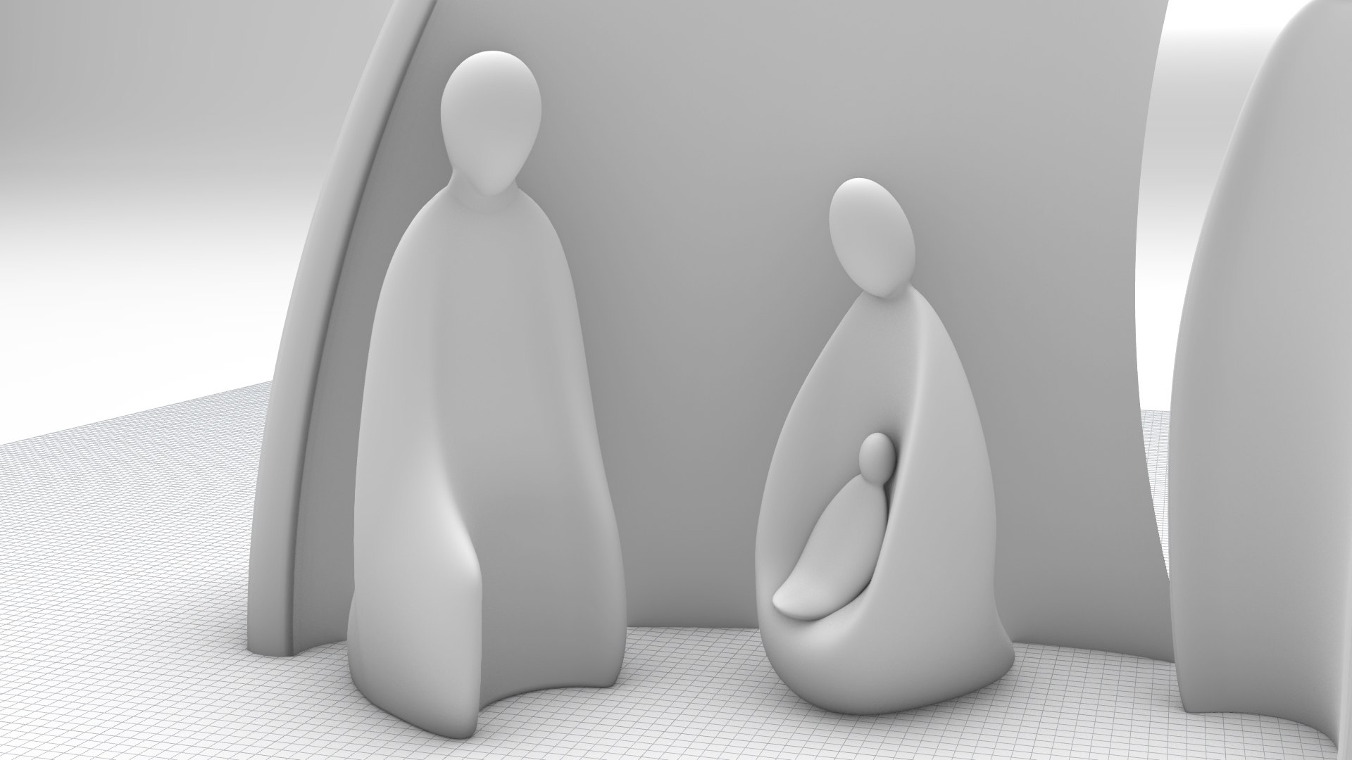 Nativity Scene Model - TurboSquid 1996671