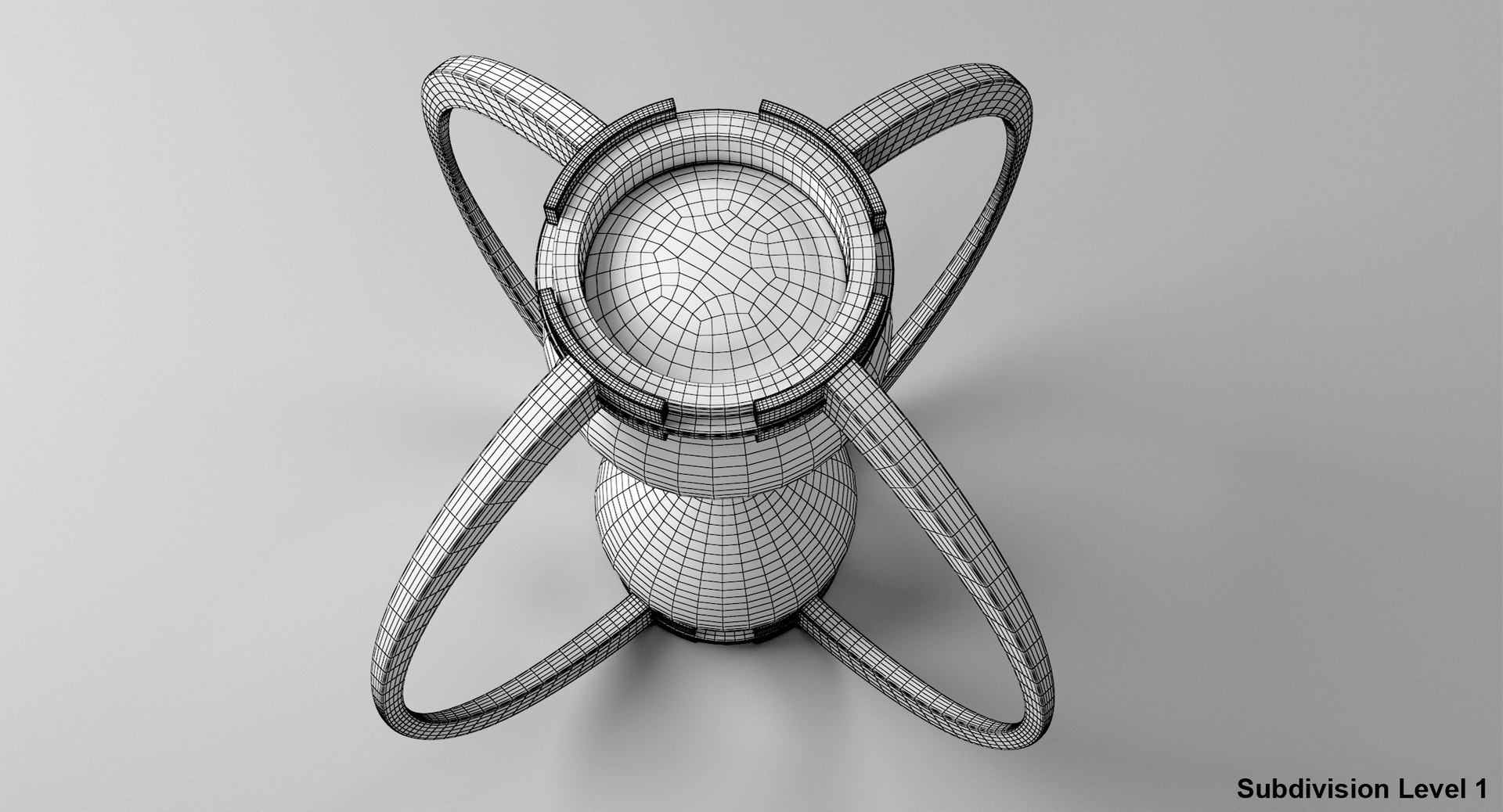 3d Hourglass Glass Model