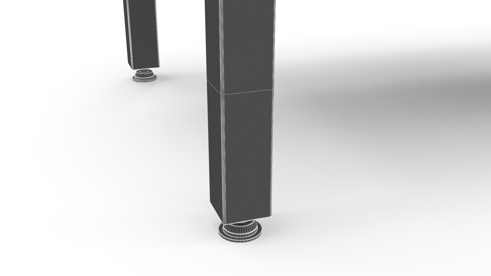 Industrial Metal Table PBR 3D Model - TurboSquid 1844125