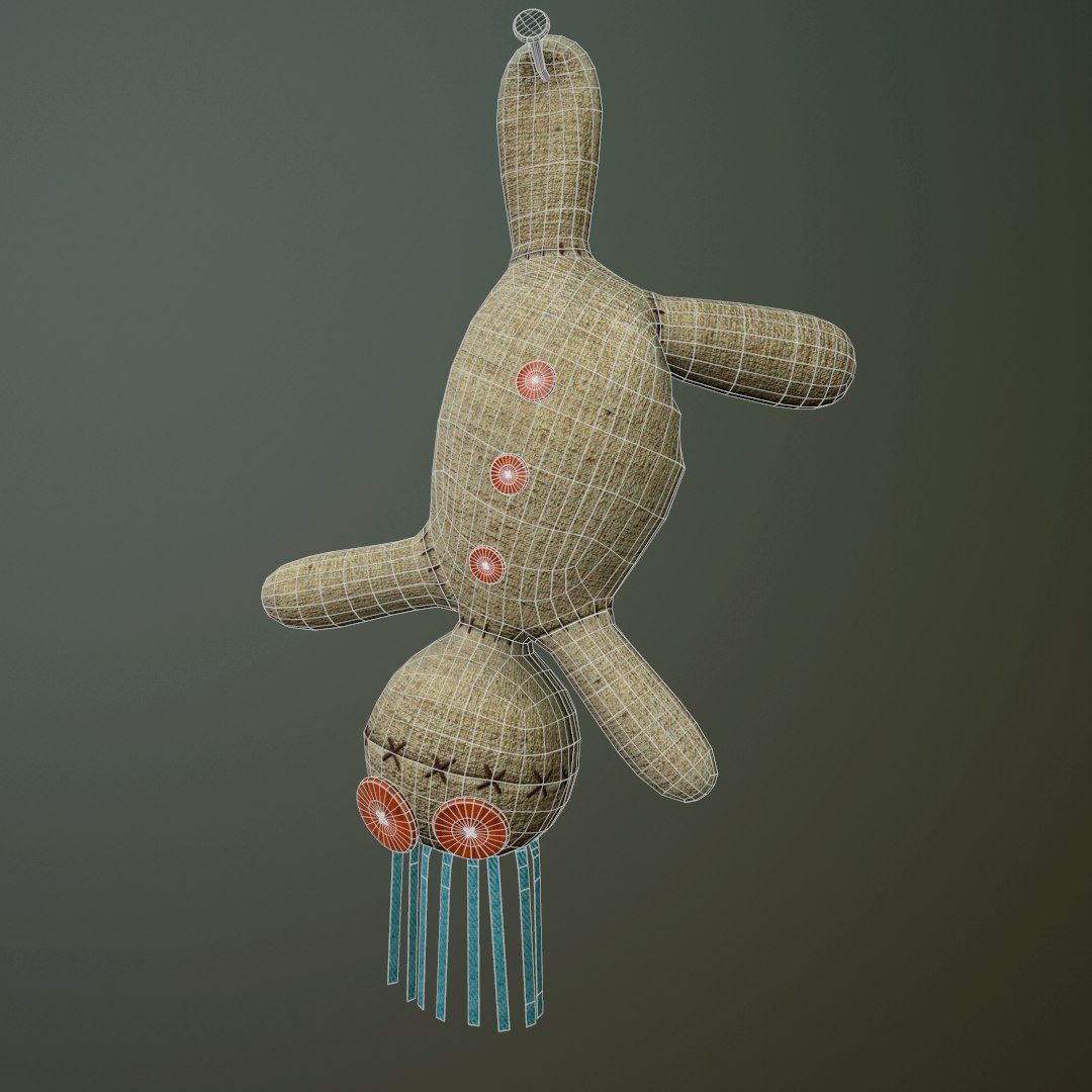 Voodoo Doll 3D Model - TurboSquid 1328371
