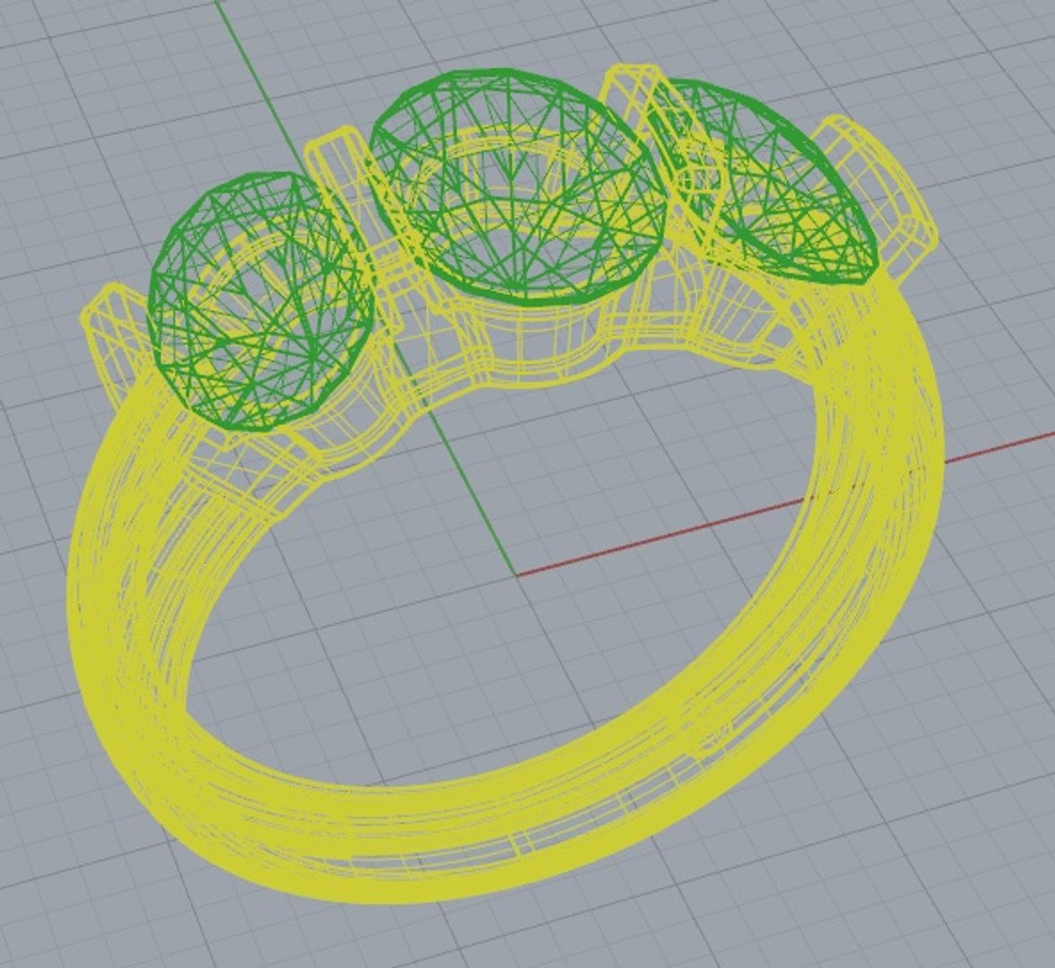 3d model ring trilogy