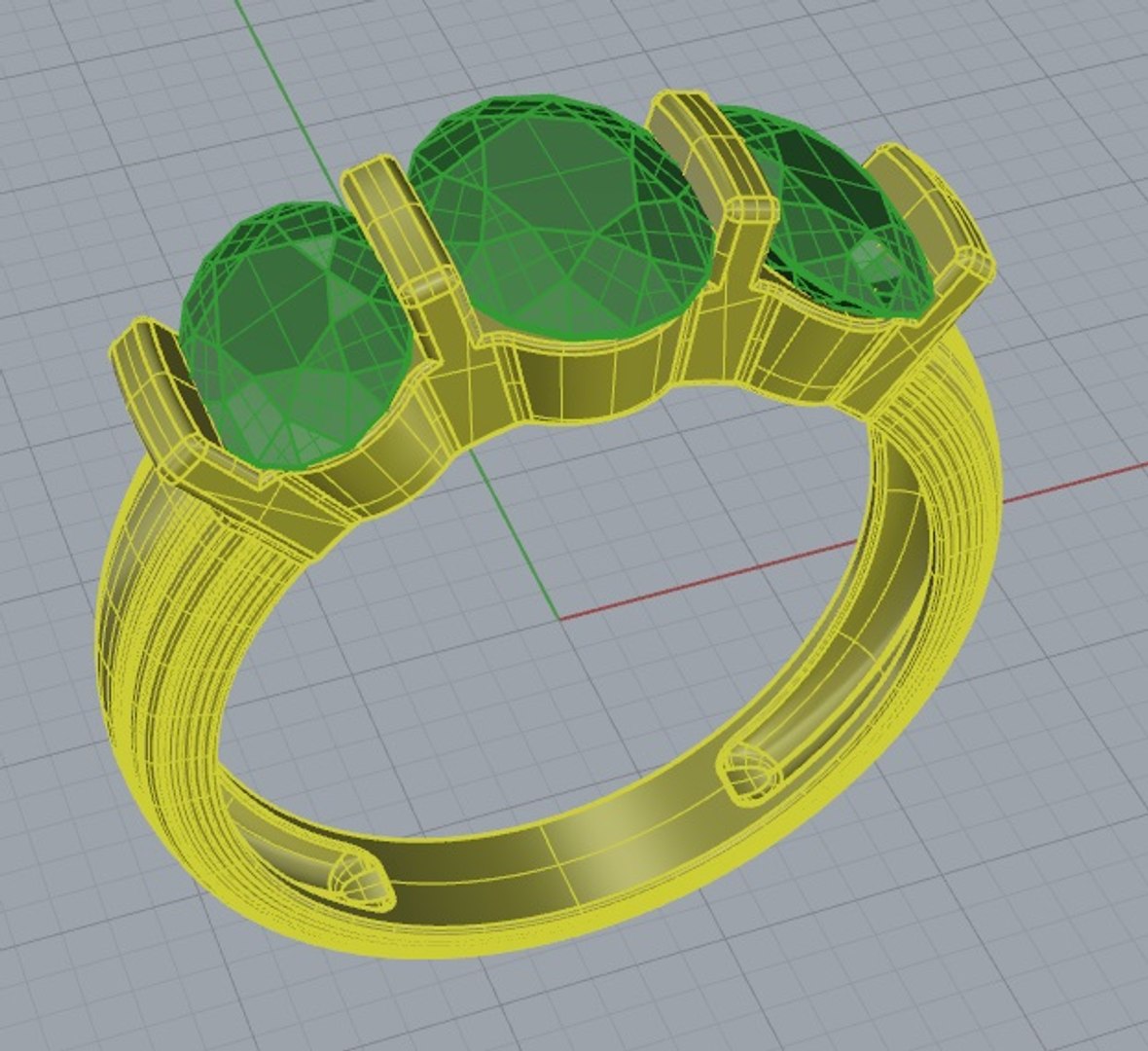 3d model ring trilogy