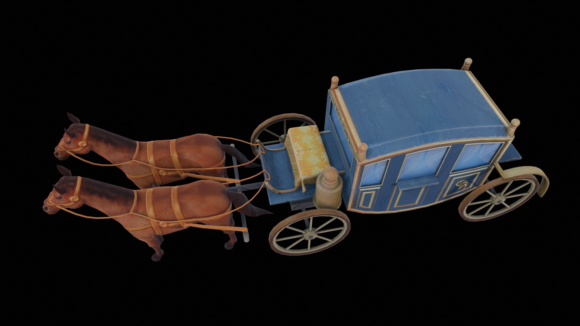 Chariot Model - TurboSquid 2303725