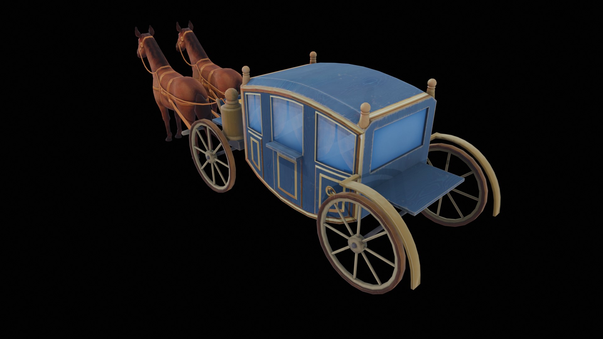 Chariot Model - TurboSquid 2303725