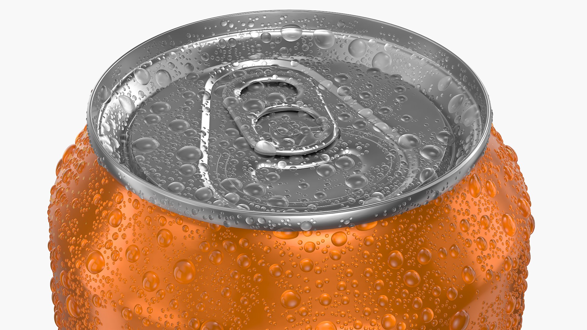 Standard Soda Can With Droplets 440ml 3D Model - TurboSquid 2242234