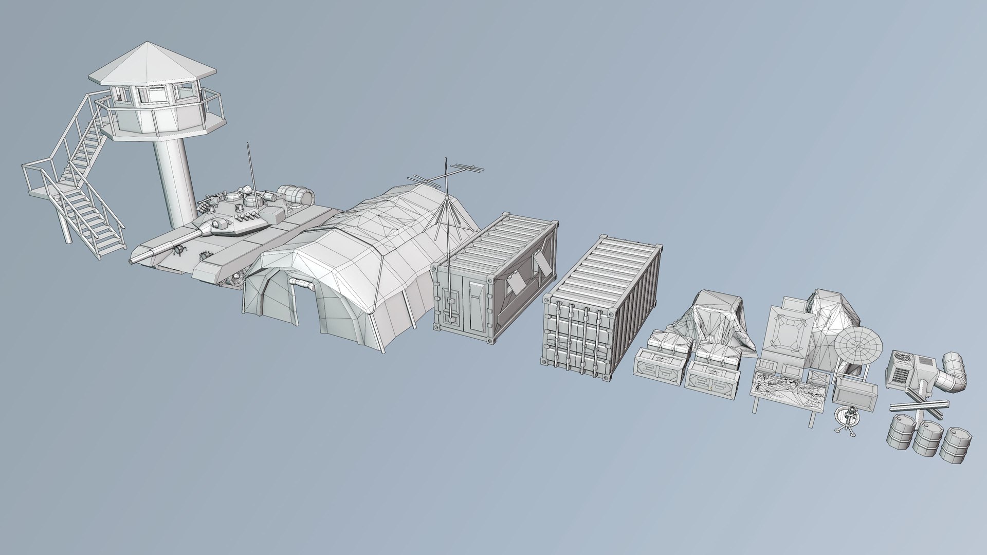 Free Military FREE 3D - TurboSquid 2098161