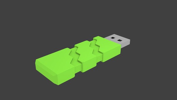 modelo 3d pendrive, memoria usb 2 - TurboSquid 1211088