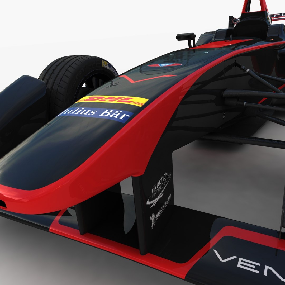 Venturi Formula E 3d Model