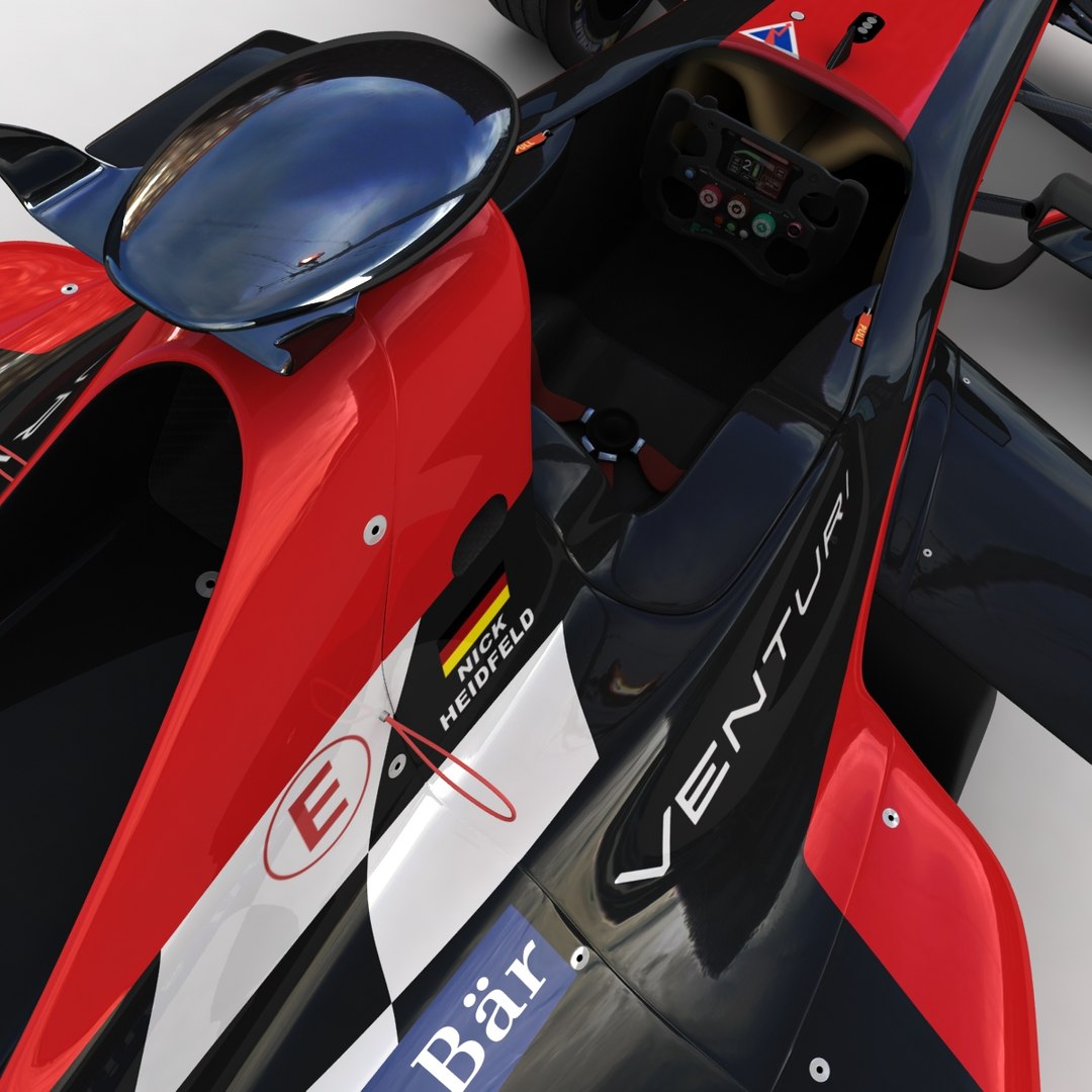 Venturi Formula E 3d Model
