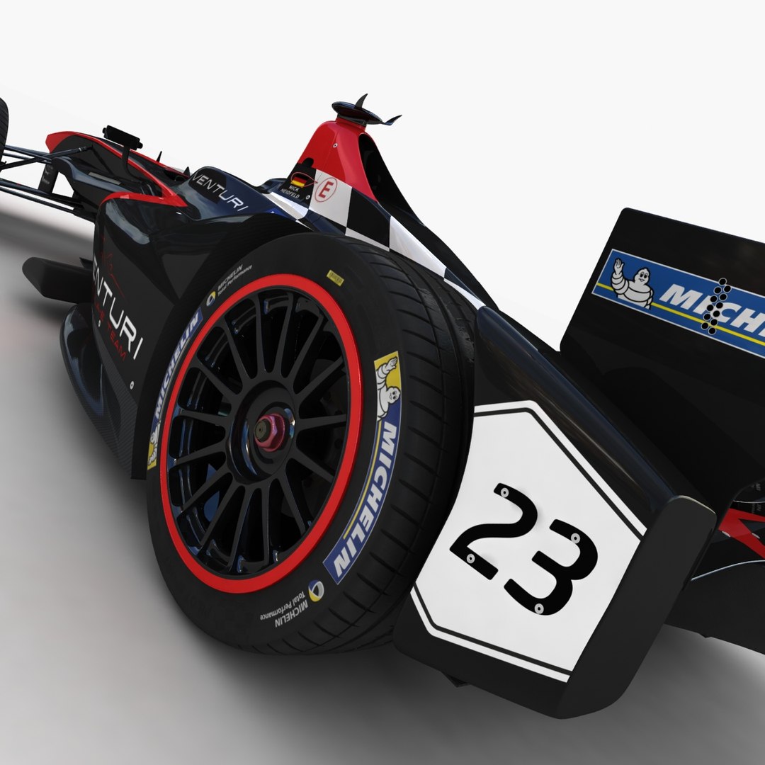 Venturi Formula E 3d Model