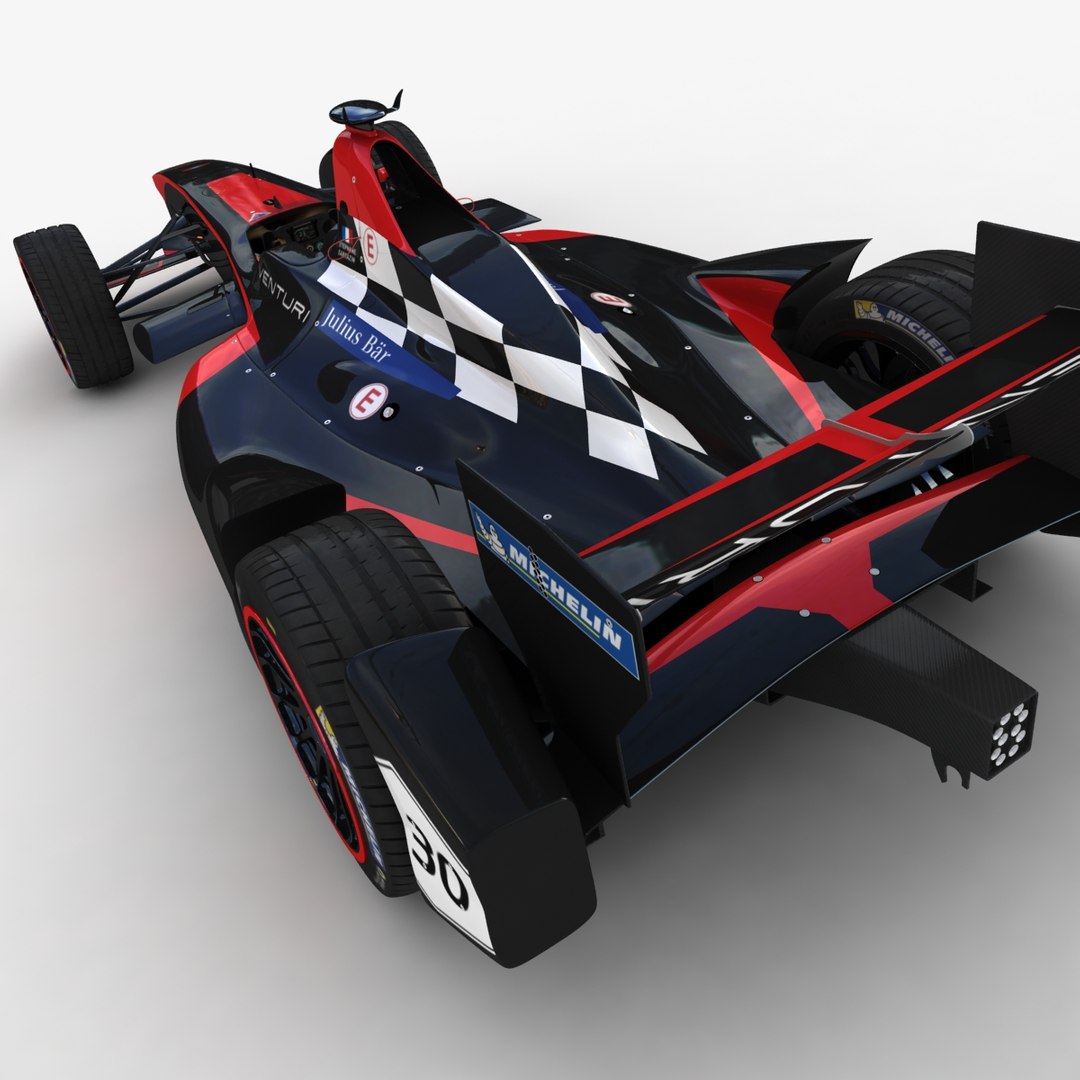 Venturi Formula E 3d Model