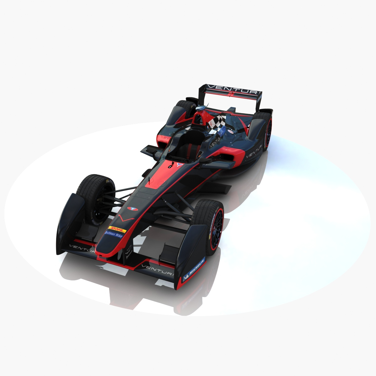 modelo 3d Formula E Venturi - TurboSquid 849105