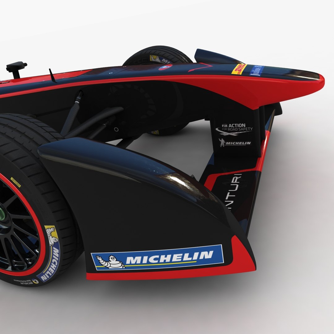 Venturi Formula E 3d Model