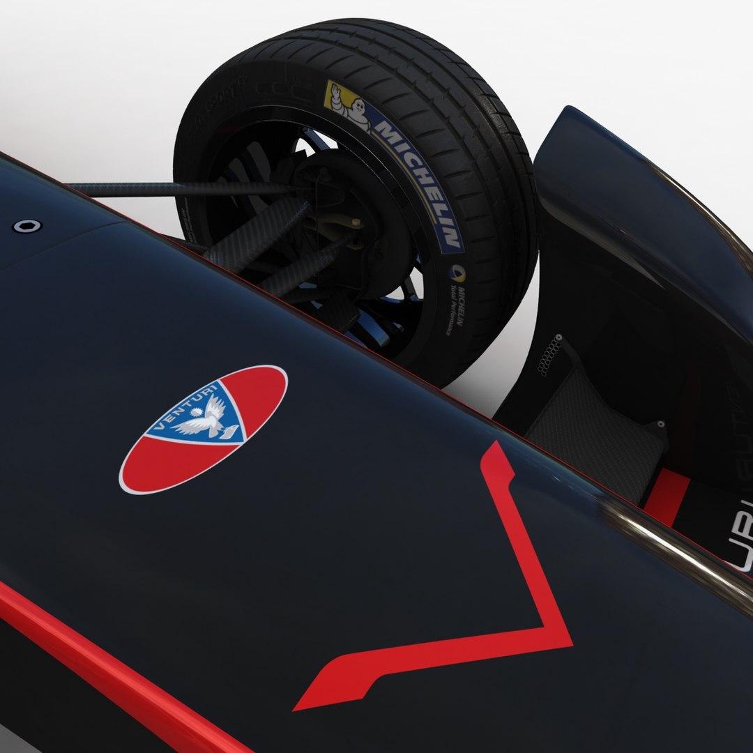 Venturi Formula E 3d Model