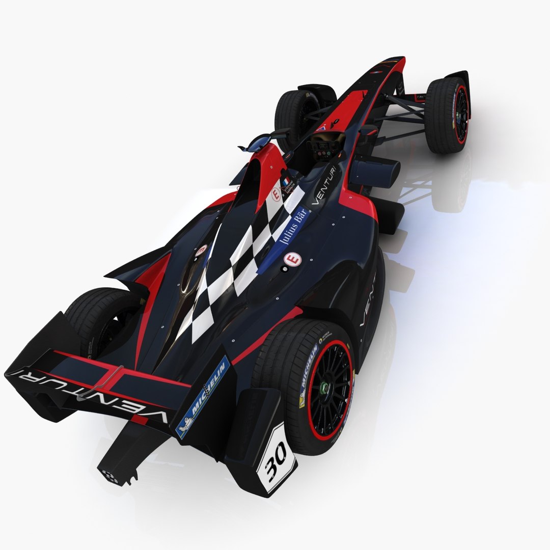 Venturi Formula E 3d Model