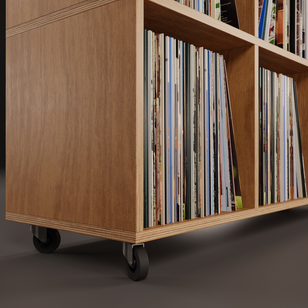 3D Model Vinyl Storage No-39 - TurboSquid 1895261