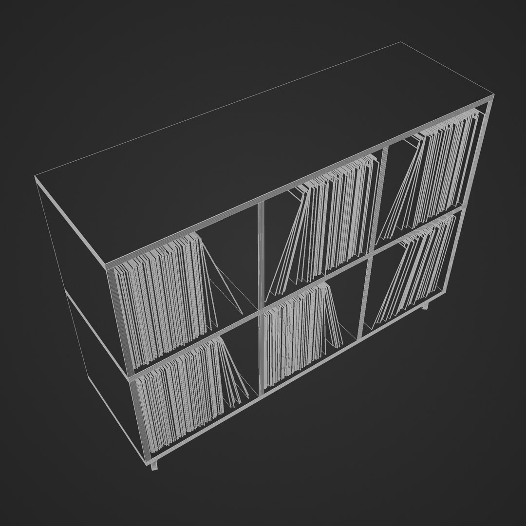 3D model Vinyl Storage No-39 - TurboSquid 1895261