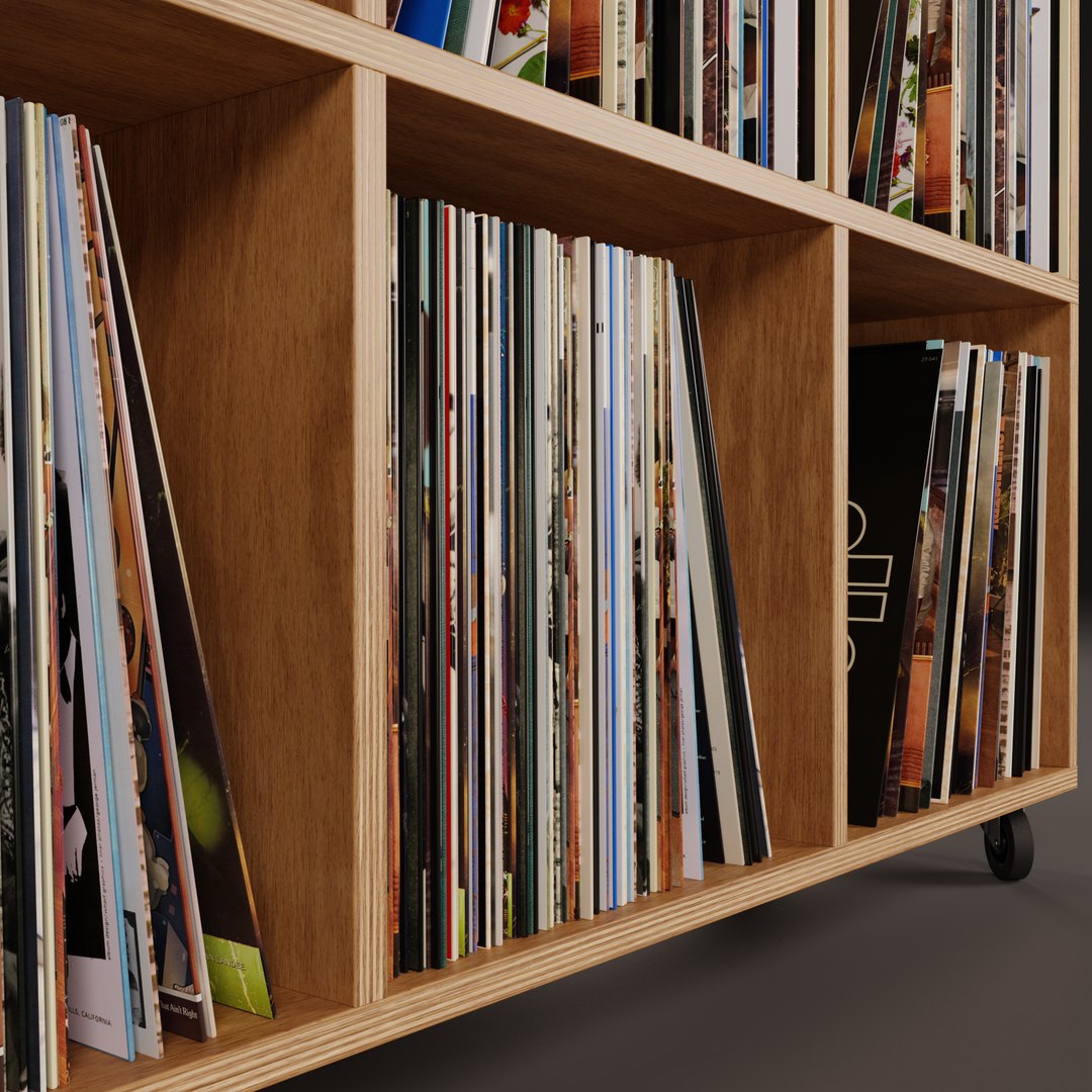 3D Model Vinyl Storage No-39 - TurboSquid 1895261