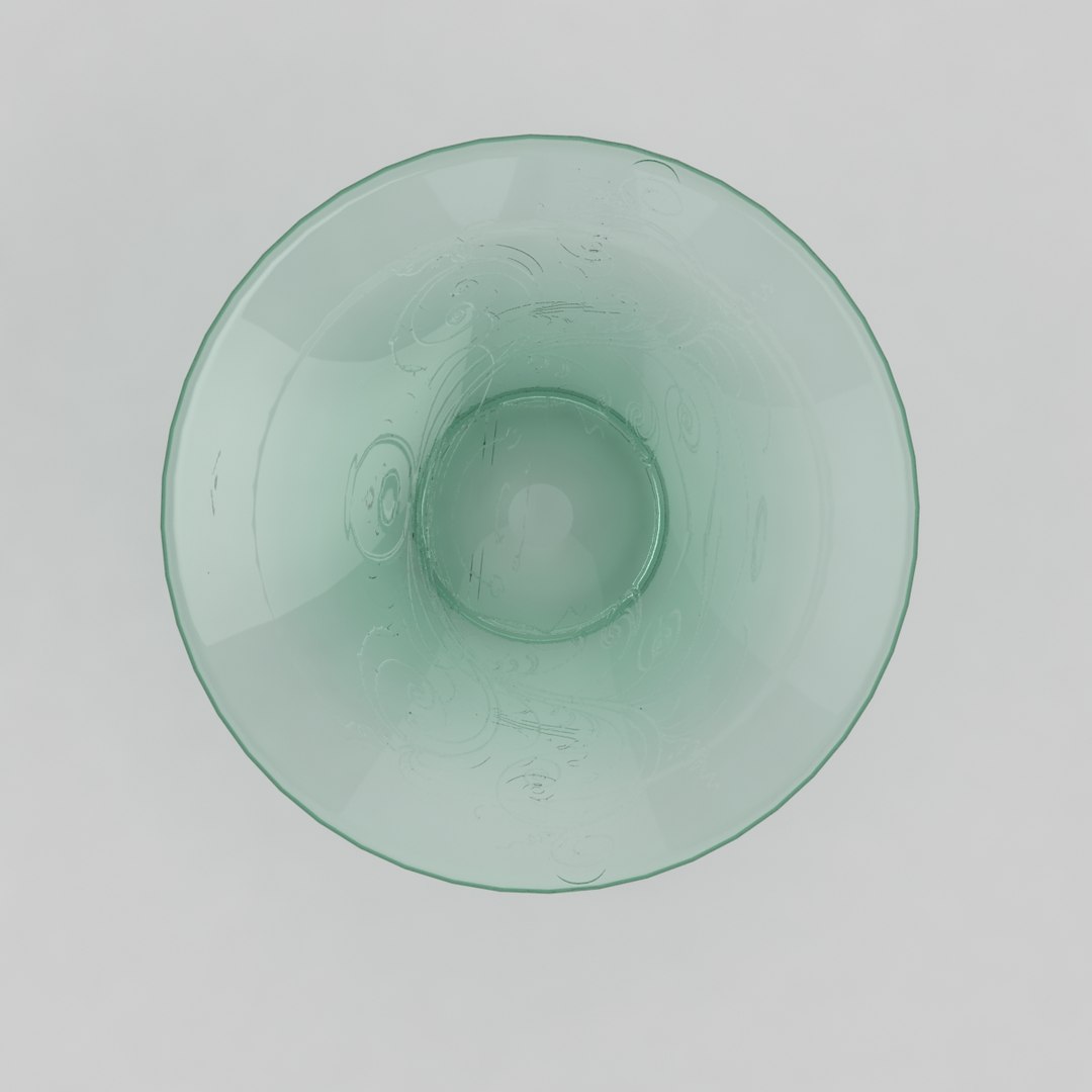 3d 3ds glass bowl
