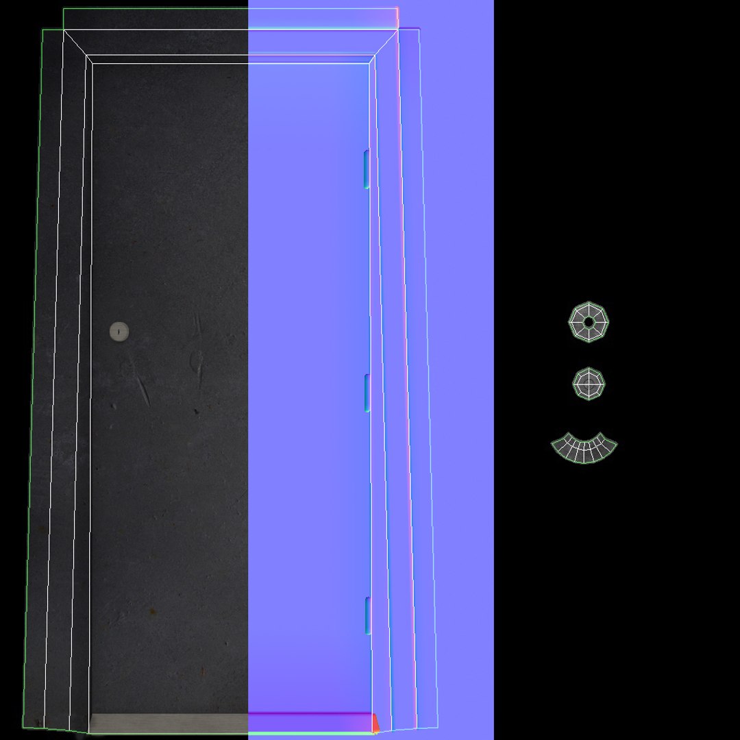 Door 3d Model