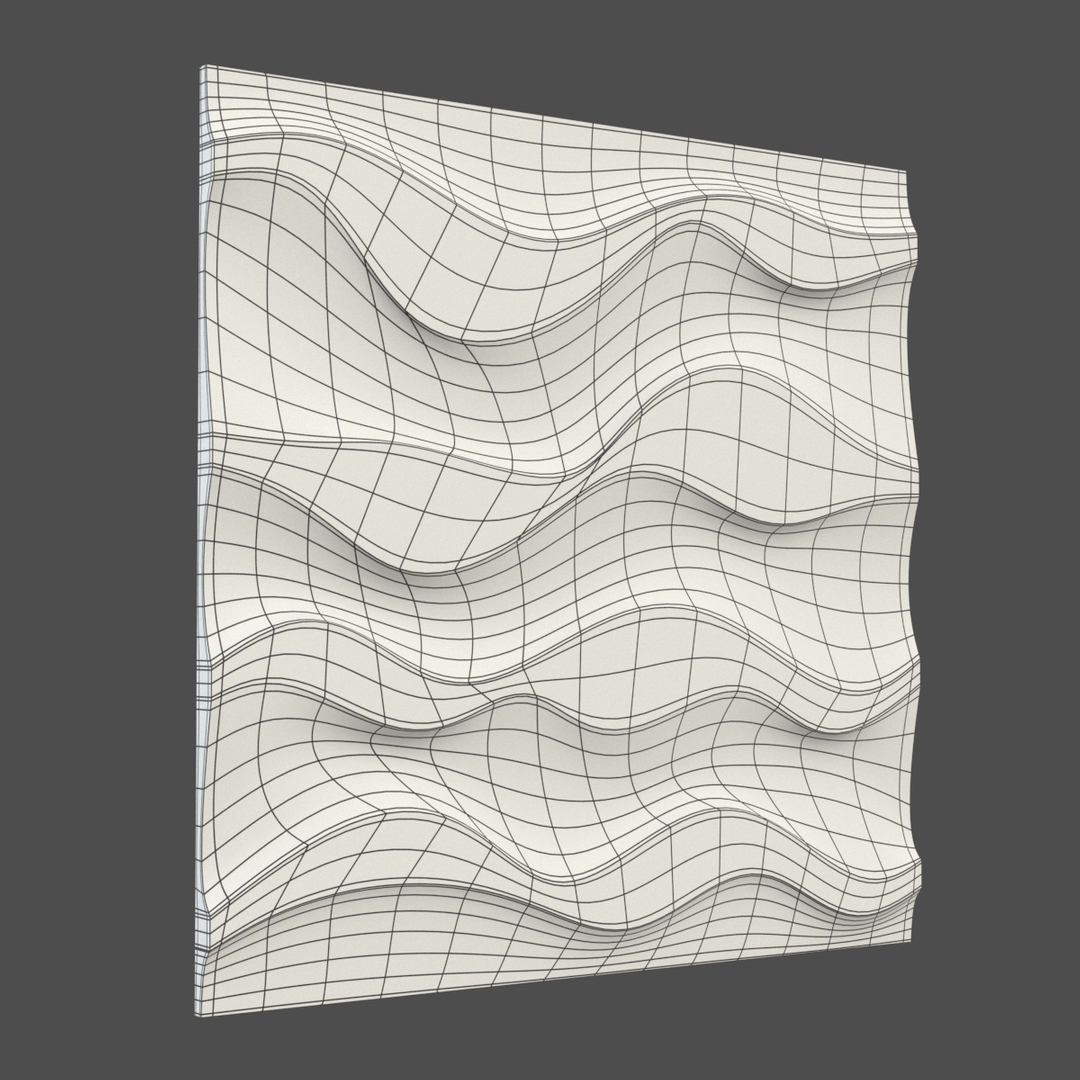 wall panel 3d model