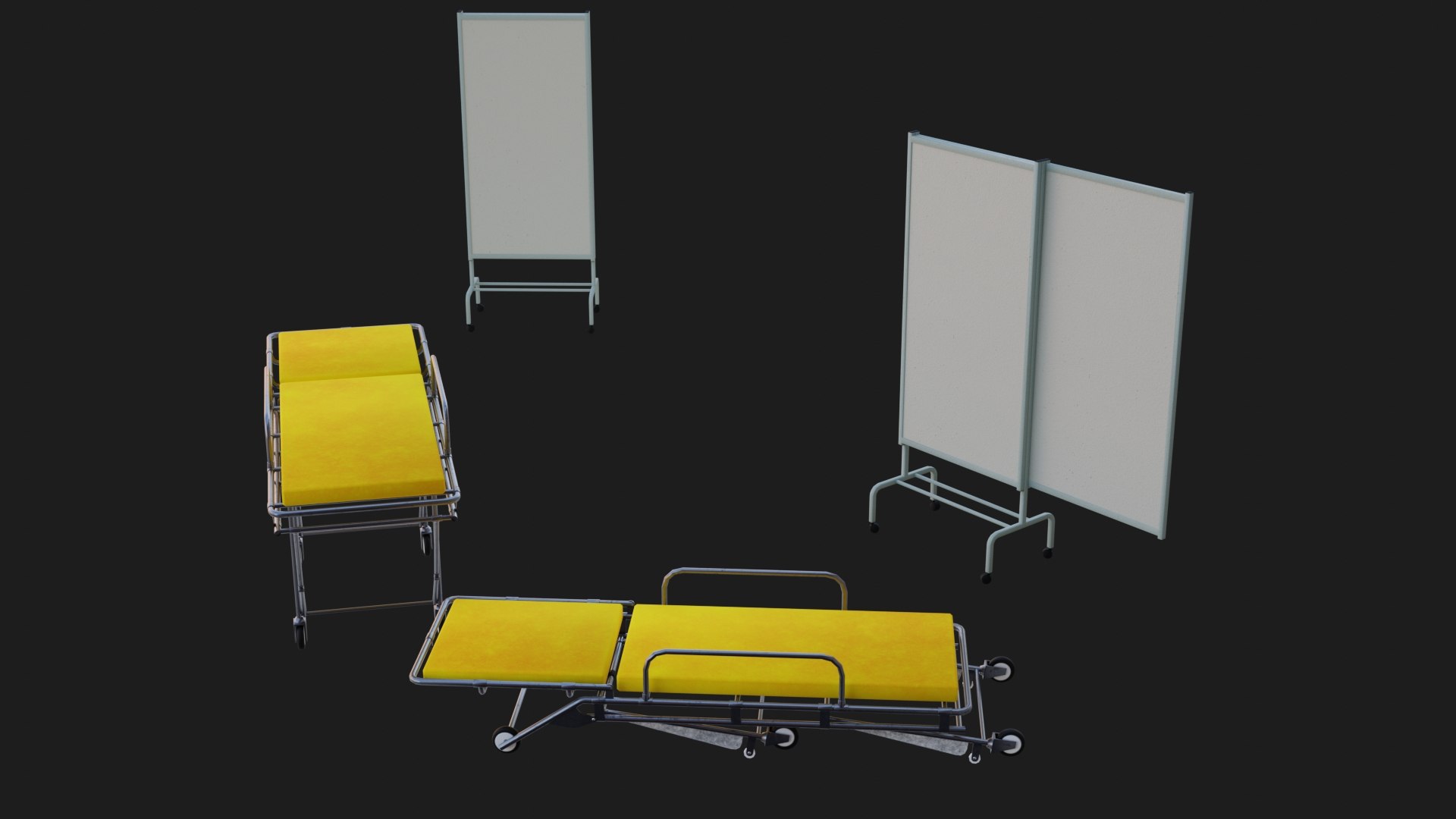 3D Model Gurneys 3D Models - TurboSquid 1994949