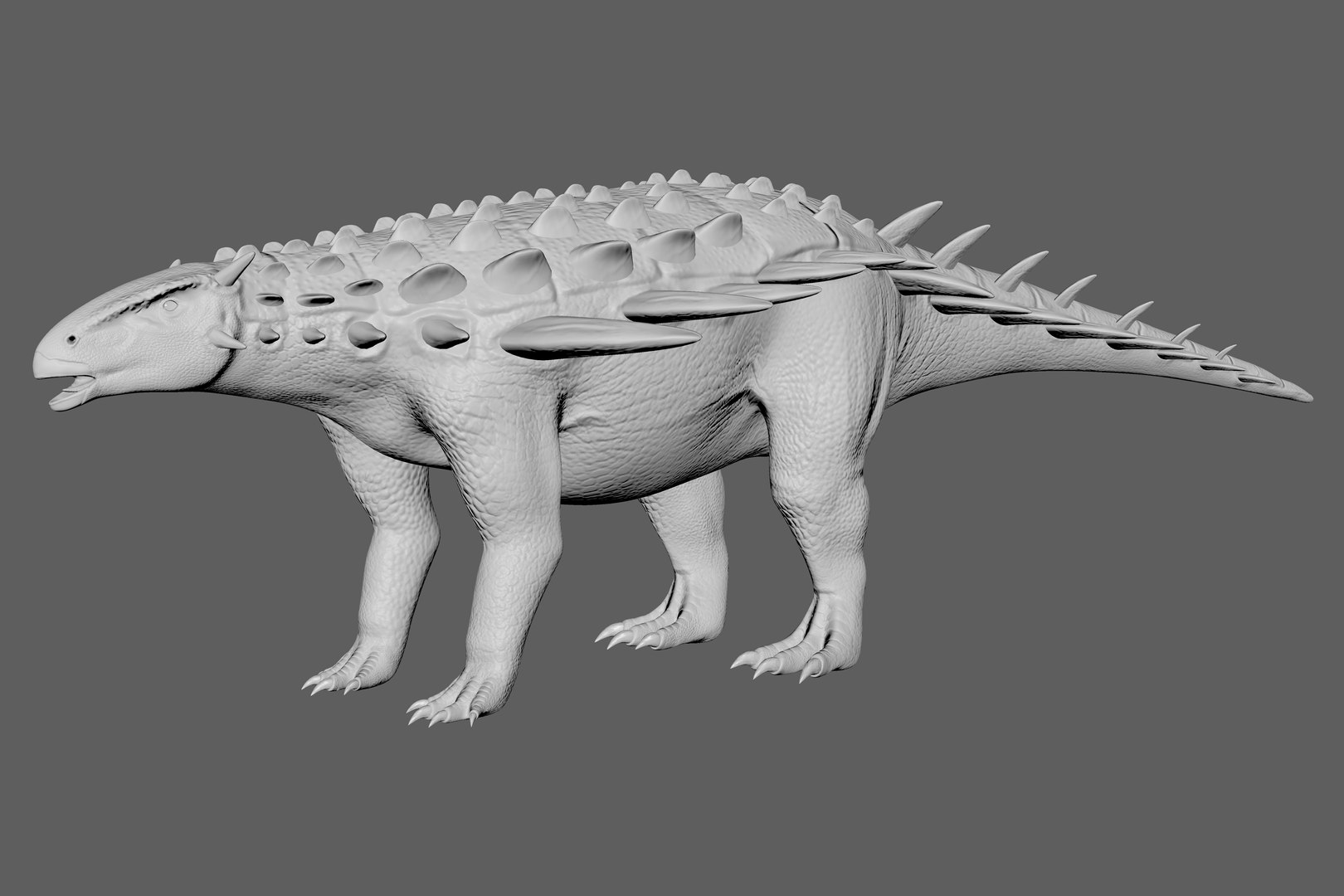 3D Gargoyleosaurus Dinosaur Jurassic Animal Model - TurboSquid 2350375