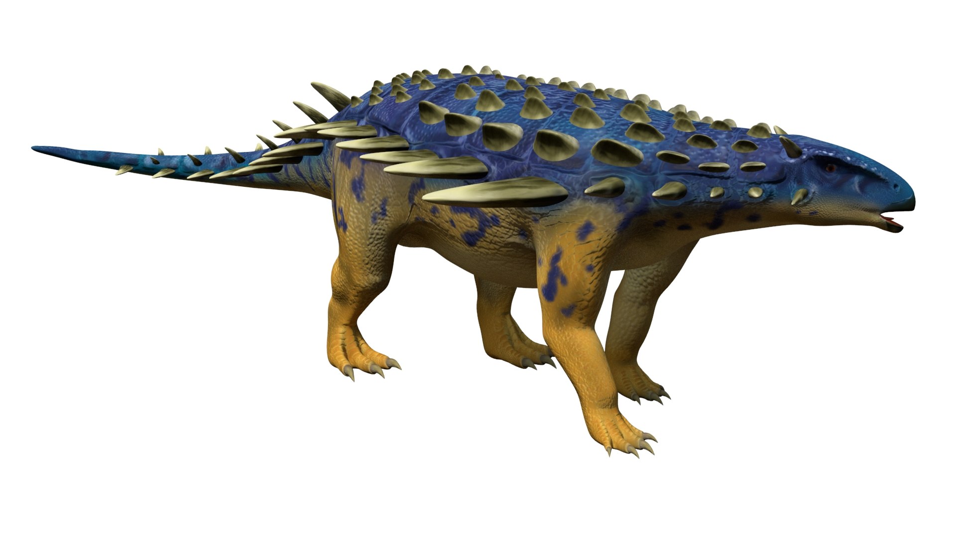 3D Gargoyleosaurus Dinosaur Jurassic Animal Model - TurboSquid 2350375