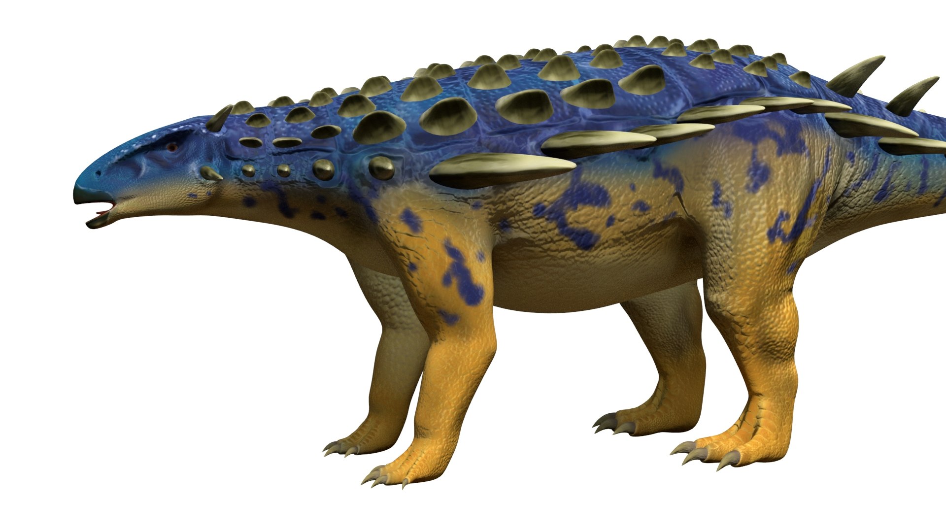 3D Gargoyleosaurus Dinosaur Jurassic Animal Model - TurboSquid 2350375