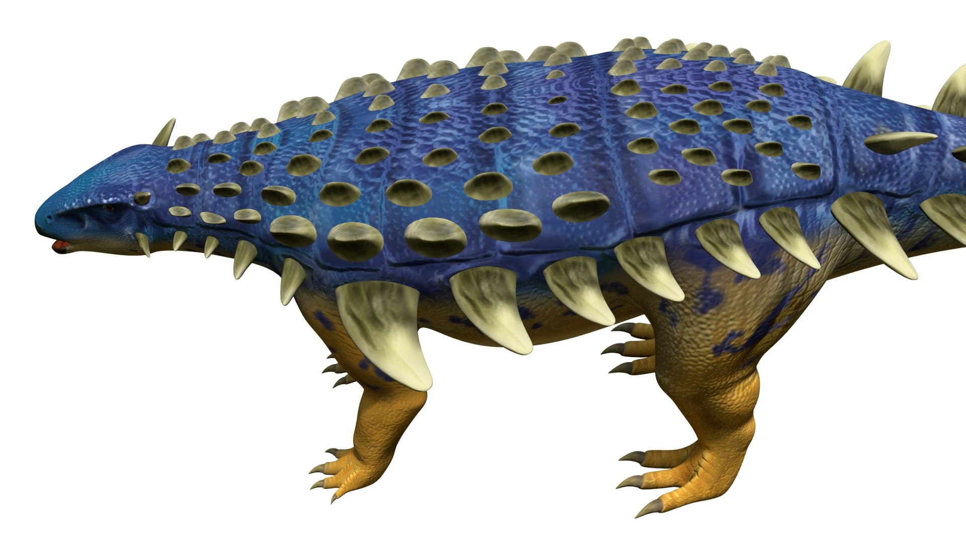 3D Gargoyleosaurus Dinosaur Jurassic Animal Model - TurboSquid 2350375