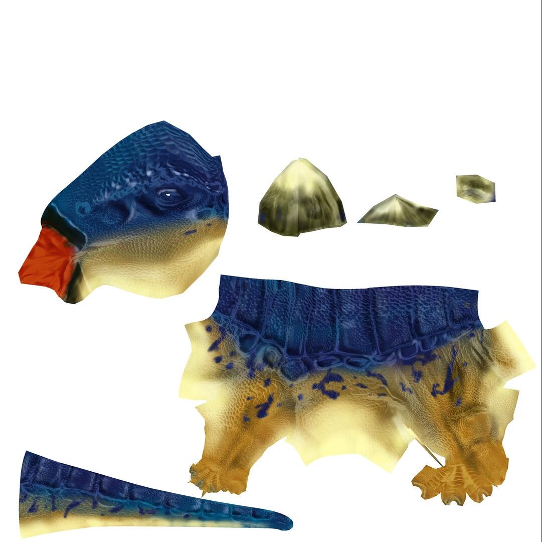 3D Gargoyleosaurus Dinosaur Jurassic Animal Model - TurboSquid 2350375