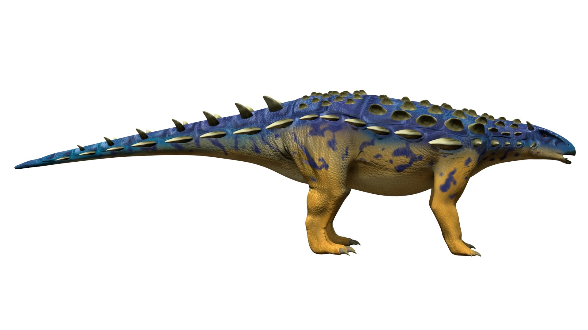 3D Gargoyleosaurus Dinosaur Jurassic Animal Model - TurboSquid 2350375