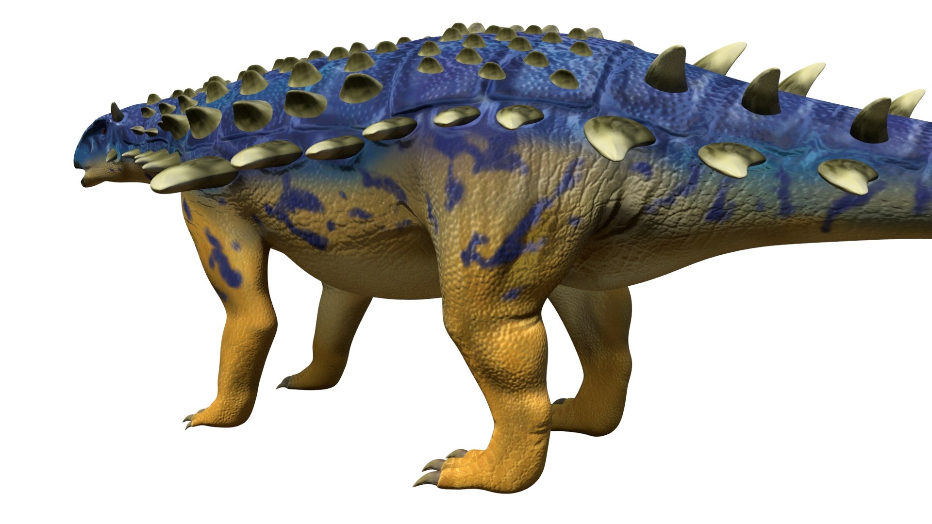 3D Gargoyleosaurus Dinosaur Jurassic Animal Model - TurboSquid 2350375
