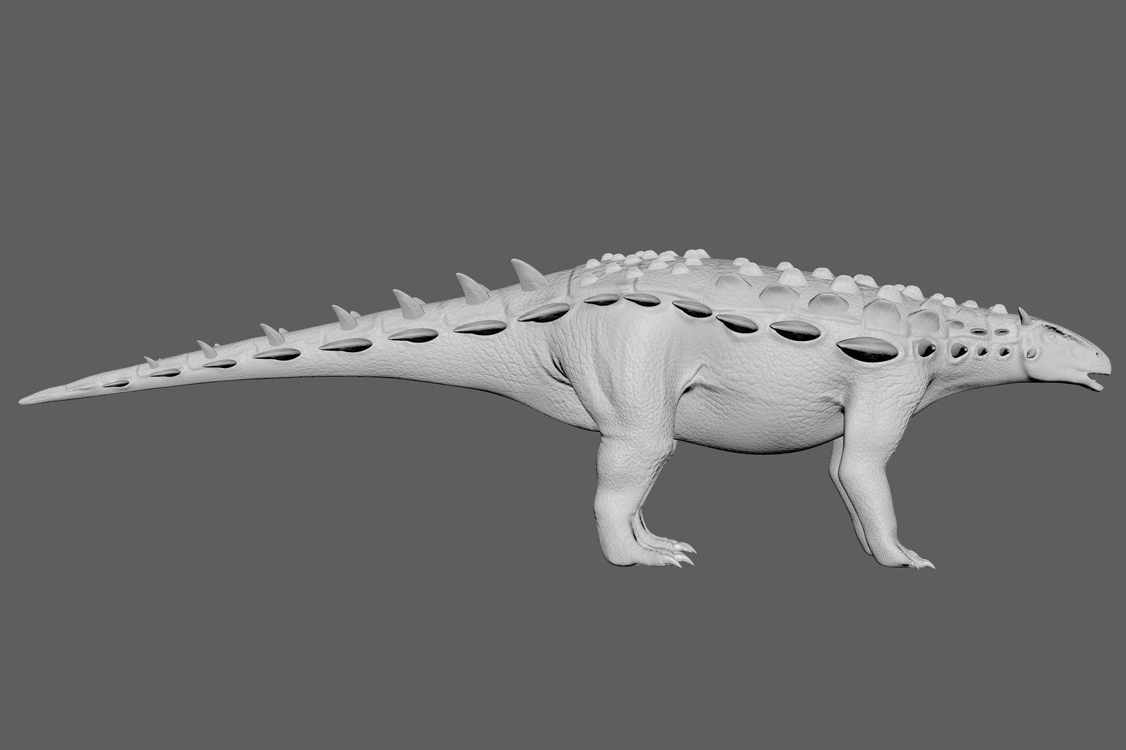 3D Gargoyleosaurus Dinosaur Jurassic Animal Model - TurboSquid 2350375