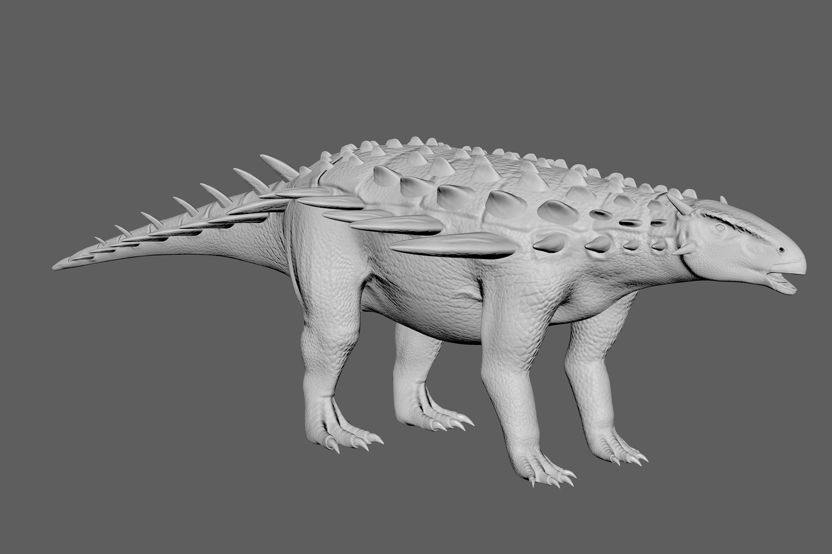 3D Gargoyleosaurus Dinosaur Jurassic Animal Model - TurboSquid 2350375