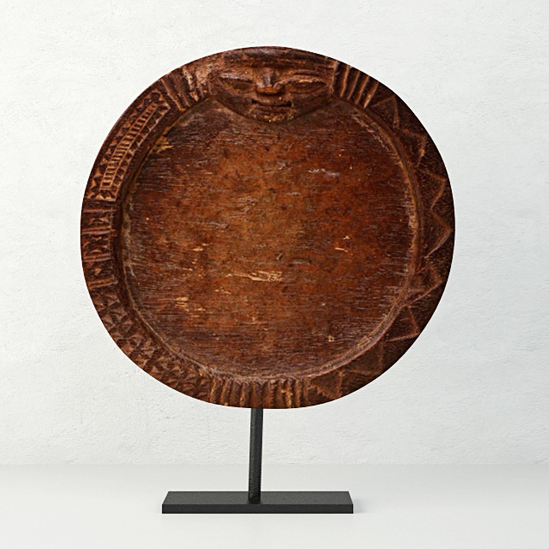 West African Divination Board 3D - TurboSquid 1203115