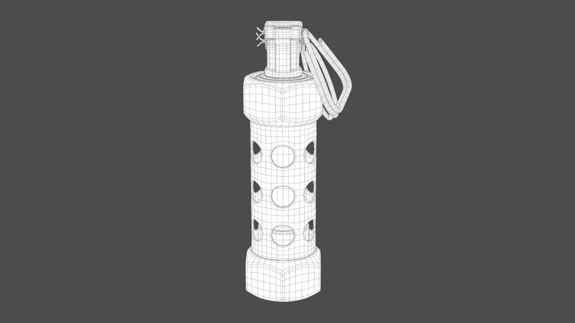 Cinematic M84 Stun Hand Grenade 3D Model - TurboSquid 2342941