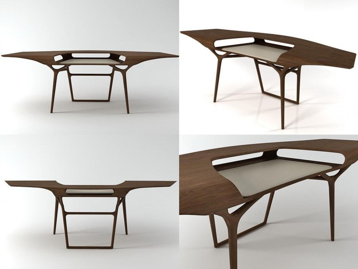 3D Manta Desk - TurboSquid 1181329