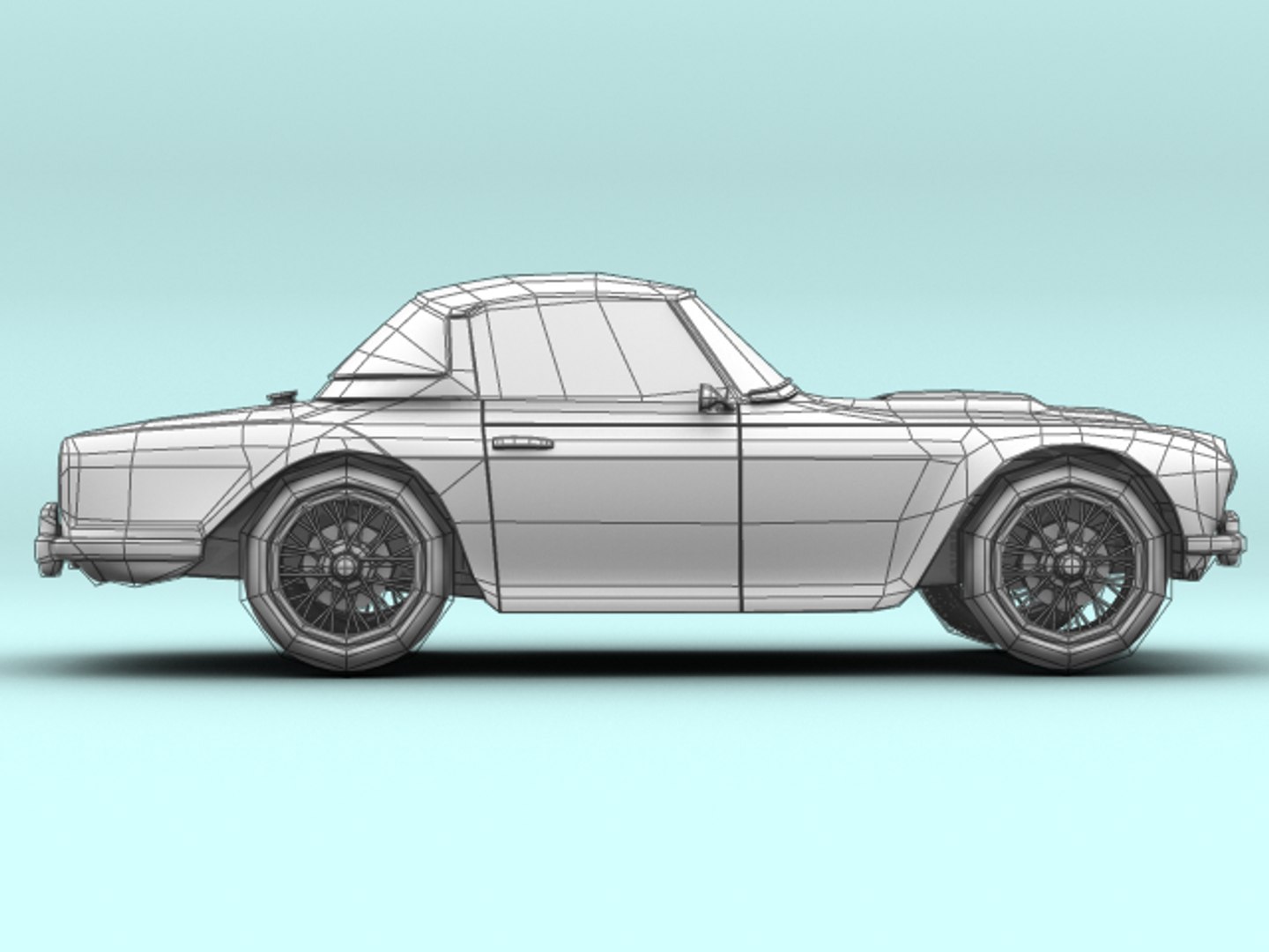 3d car model