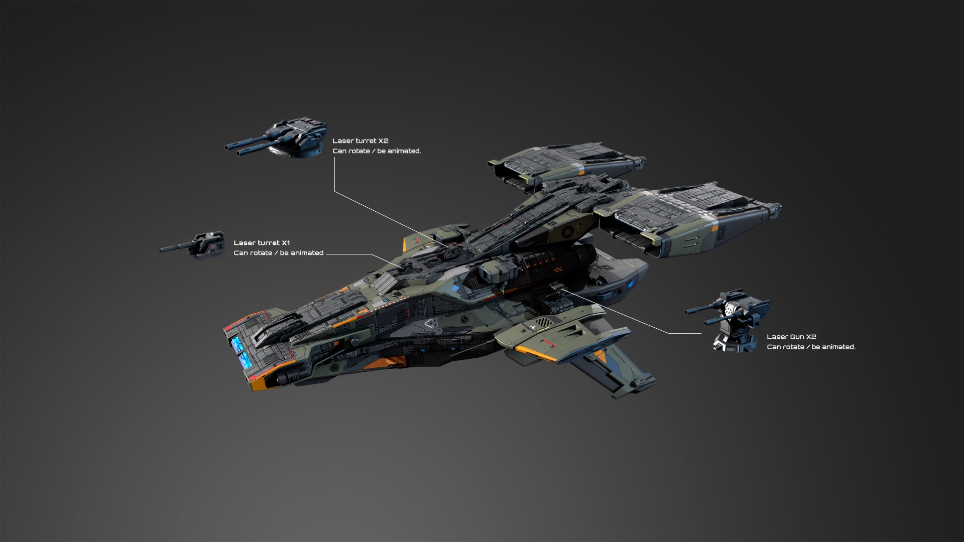 KOSMO Cruiser Model - TurboSquid 1989074