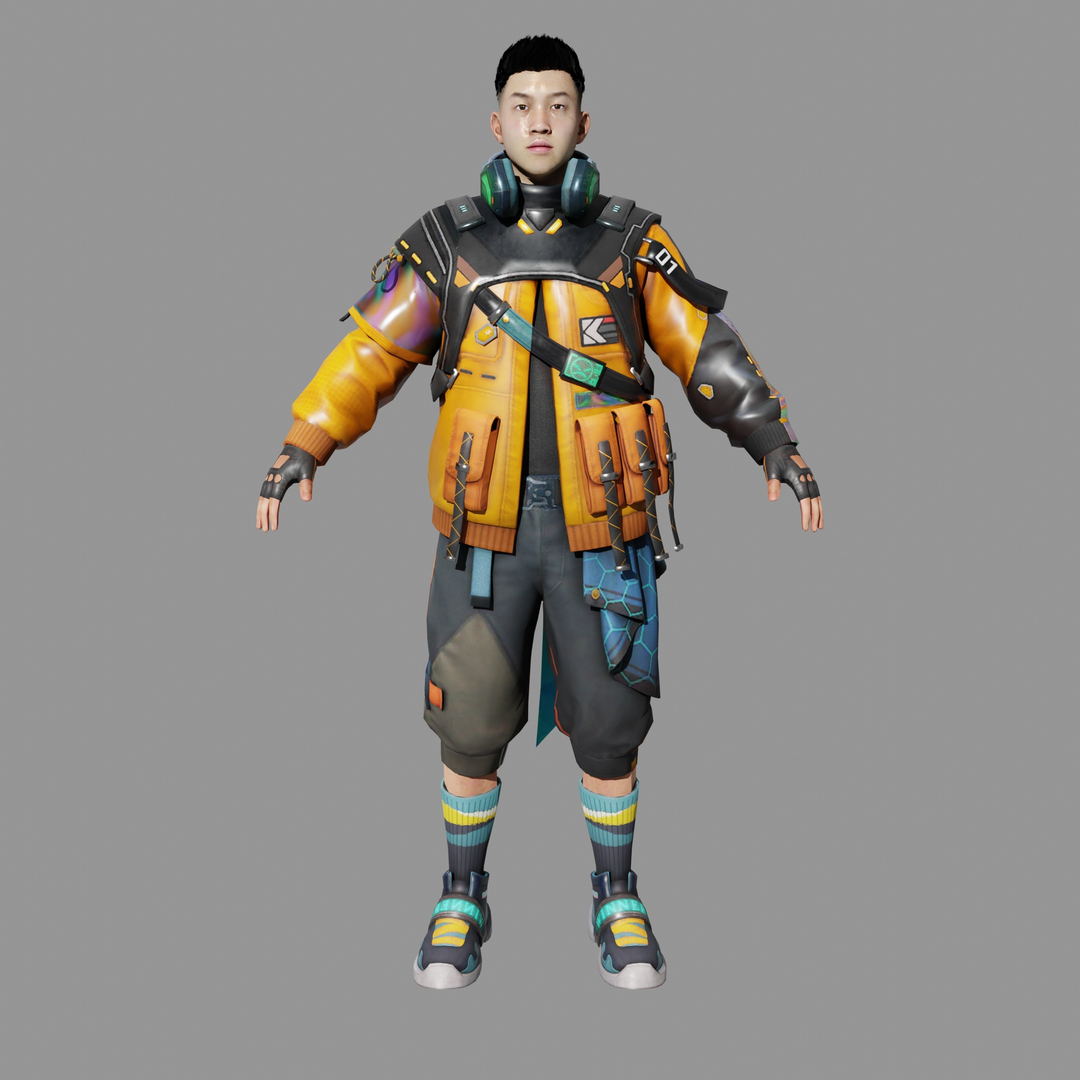 modèle 3D de PUBG Mobile x Rich Brian pack - TurboSquid 1959737