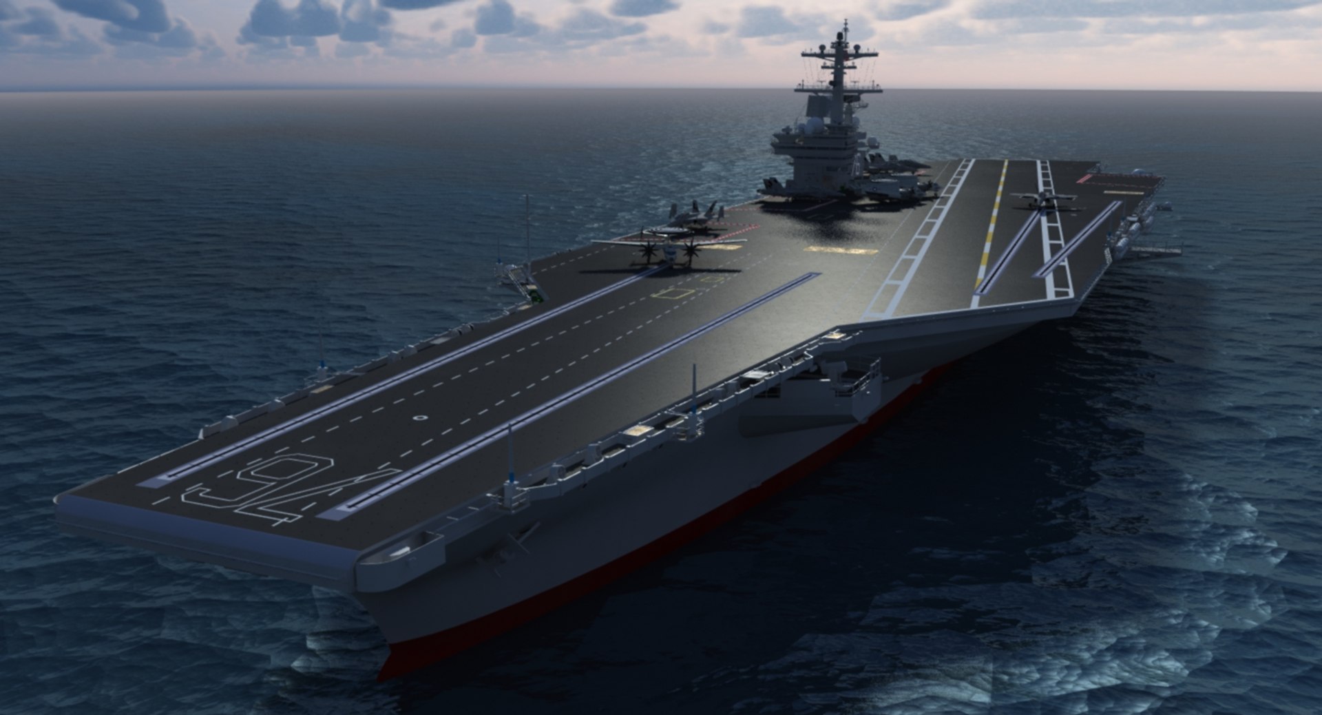 3d Uss Ronald Reagan Cvn-76