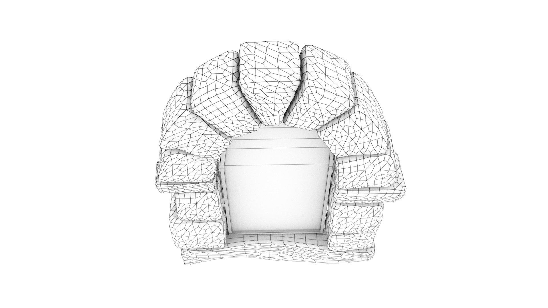 3D medieval window rock model - TurboSquid 1698168