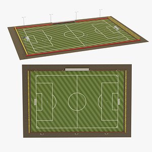 Download 3D Soccer Pitch Blender Models - TurboSquid