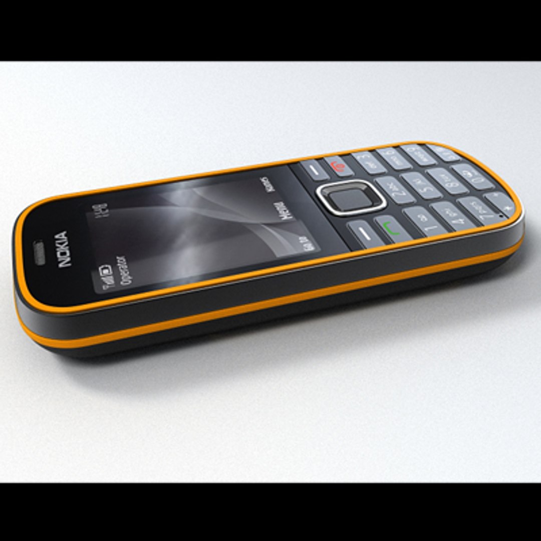 nokia 3720 classic 3d obj