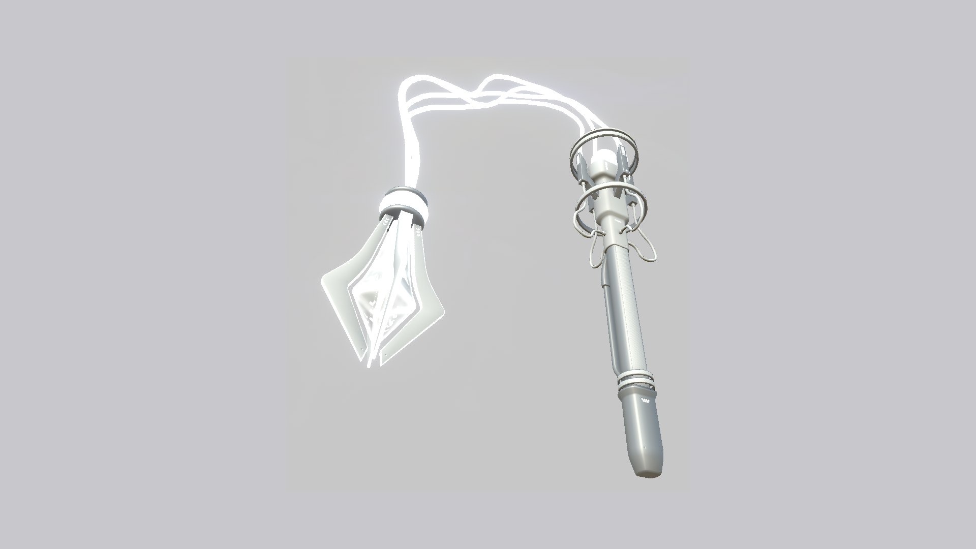 SciFi Flail A06 Full White - Sci Fi Weapon Design 3D Model - TurboSquid ...