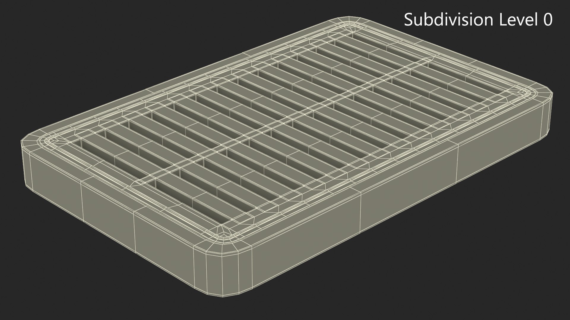 Sewer Drain Grate Model - TurboSquid 2282339